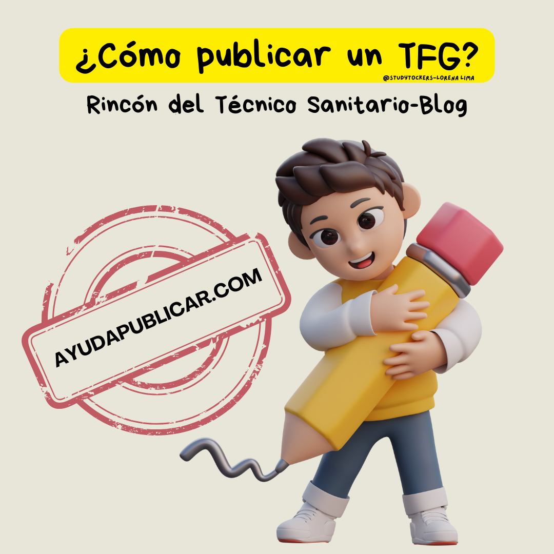 ¿Cómo publicar un TFG? - Rincón del Técnico Sanitario